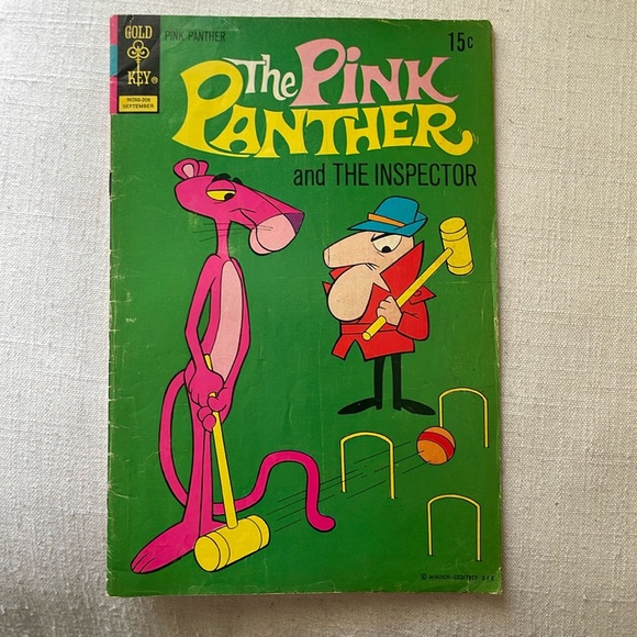 Gold key | Other | The Pink Panther And The Inspector Comic Book | Poshmark